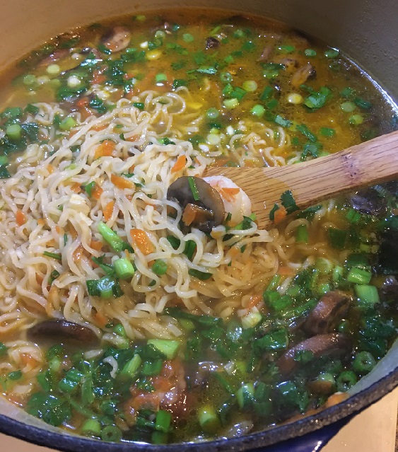 Shrimp Ramen Recipe - GreatChefRecipes.com